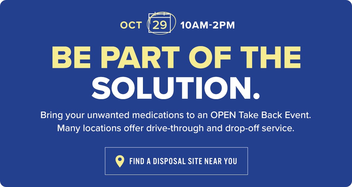 Take Back Event – Fall 2022 – Michigan OPEN