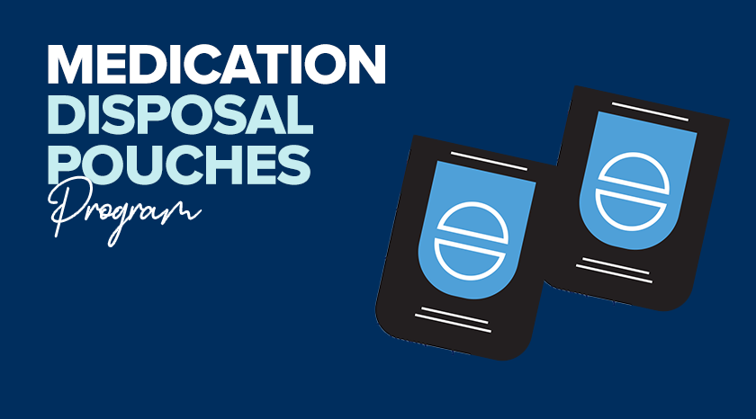 Medication Disposal Pouches – Michigan OPEN